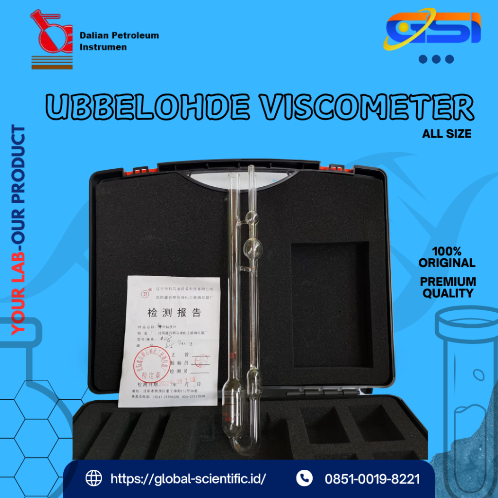 Ubbelohde Viscometer - CV Global Scientific Indonesia